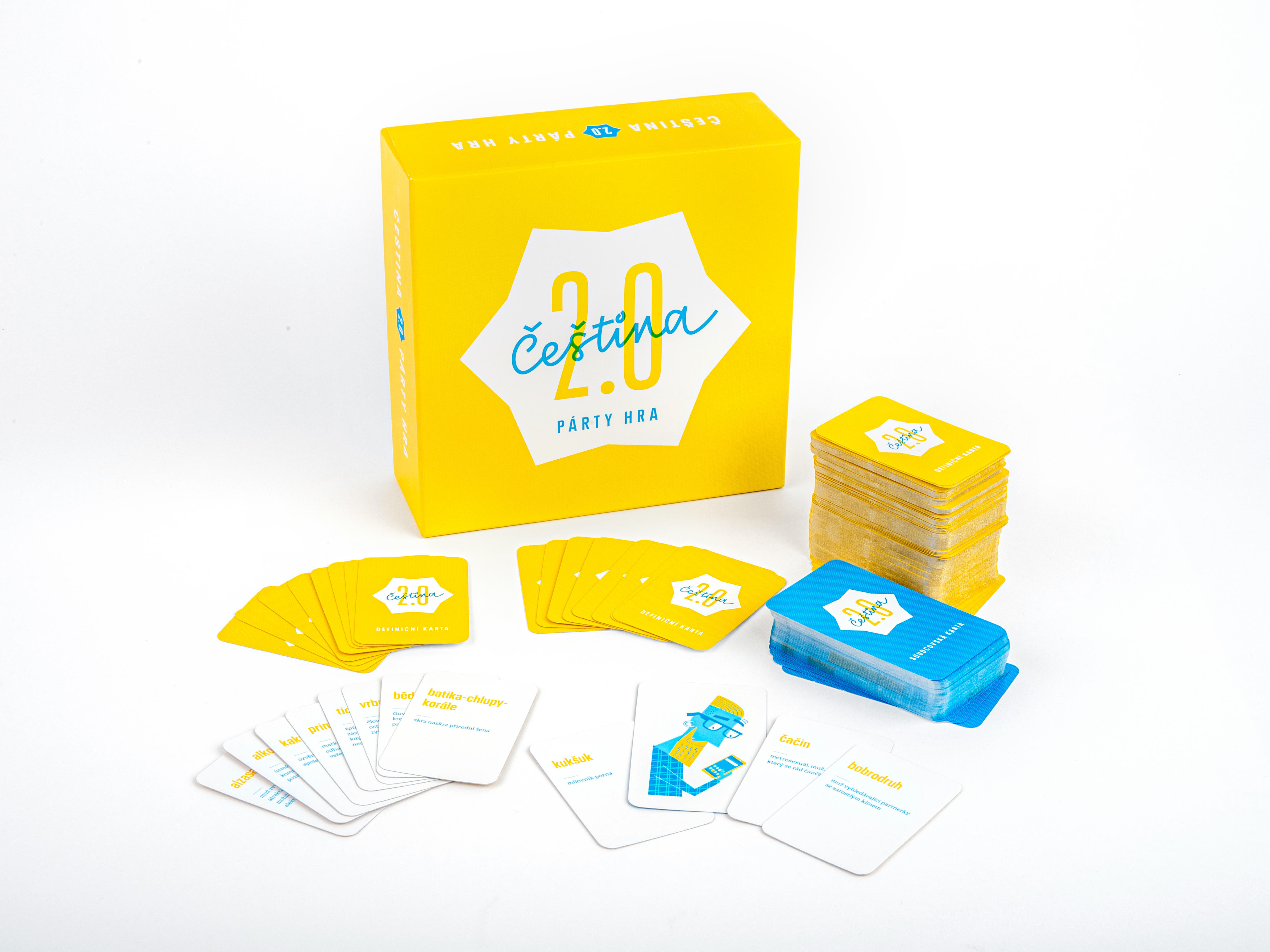 Párty hra Čeština 2.0 - 4 Kavky